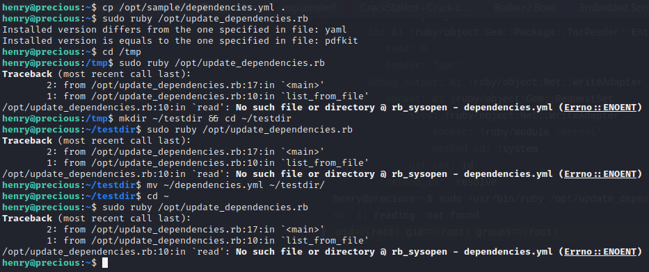 Precious :: 4wayhandshake — CTF Walkthroughs, Tips & Tricks